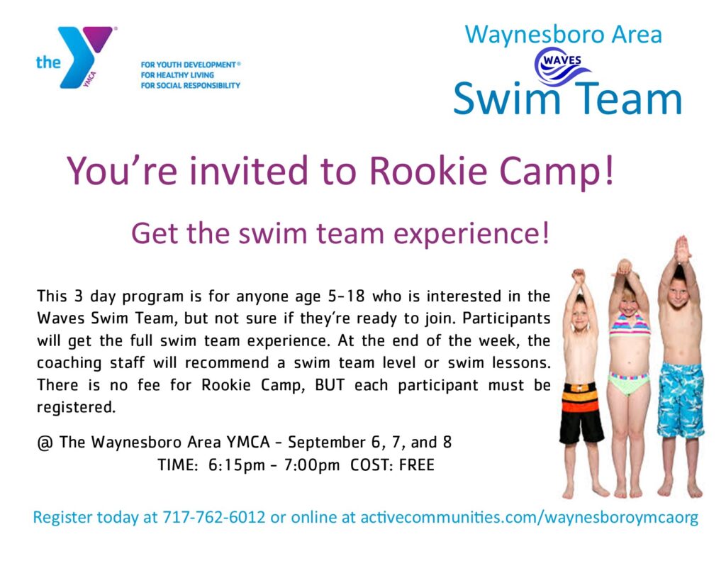 Waves Swim Team – Waynesboro YMCA