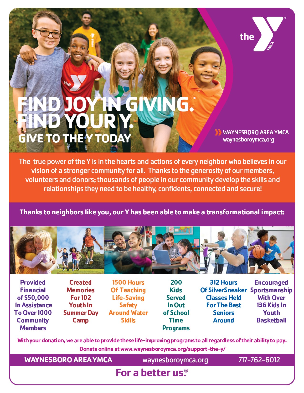 Support Your Y – Waynesboro YMCA