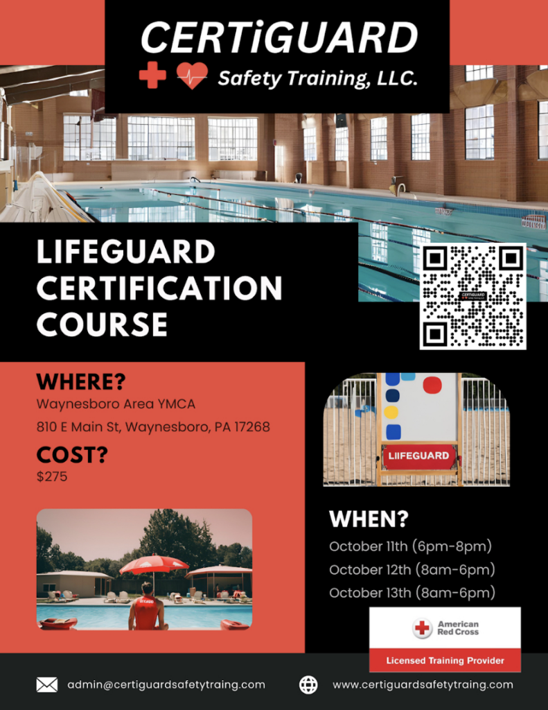 CPR, First Aid, and Lifeguard Training – Waynesboro YMCA