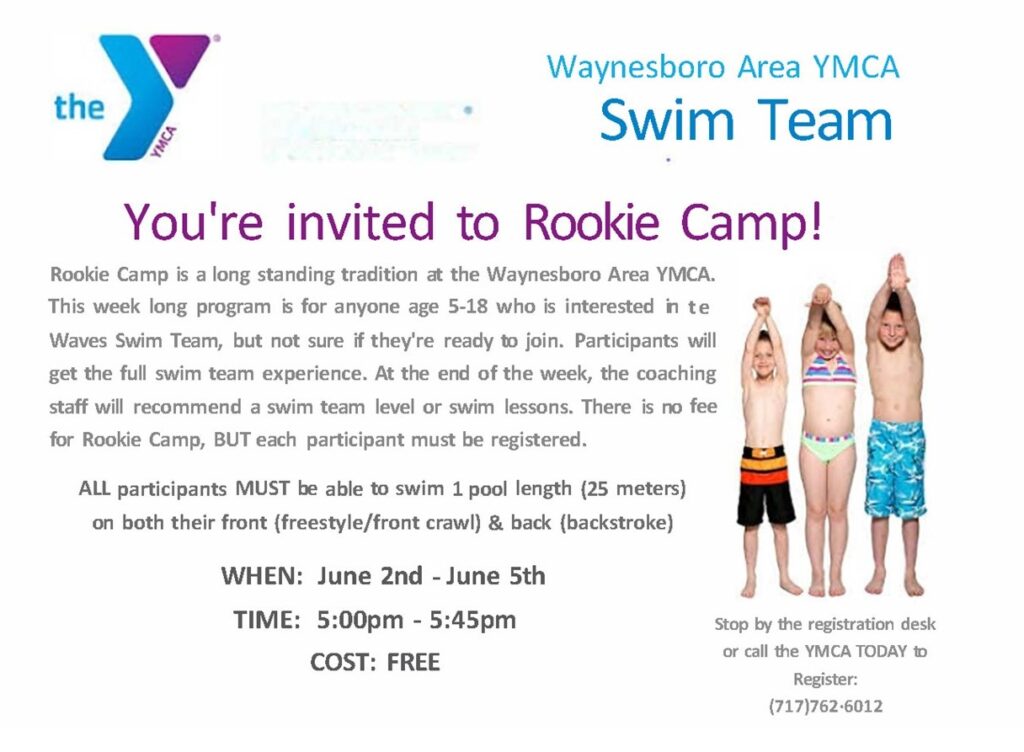 Waves Swim Team Waynesboro Ymca